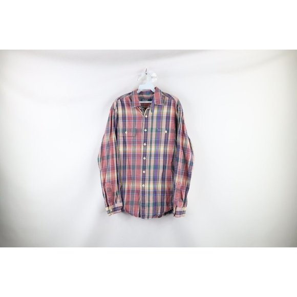 Ralph Lauren | Shirts | Vintage 9s Ralph Lauren Mens Large Rainbow ...
